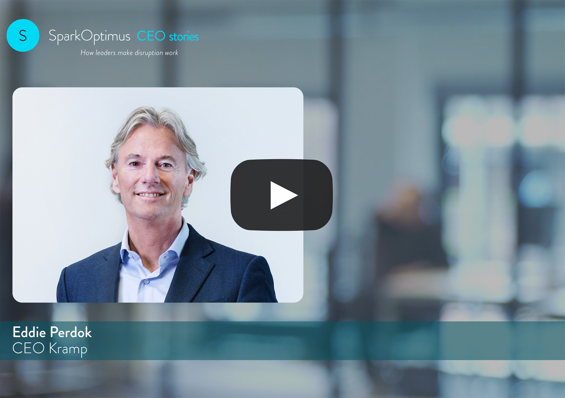 Eddie Perdok, CEO Kramp