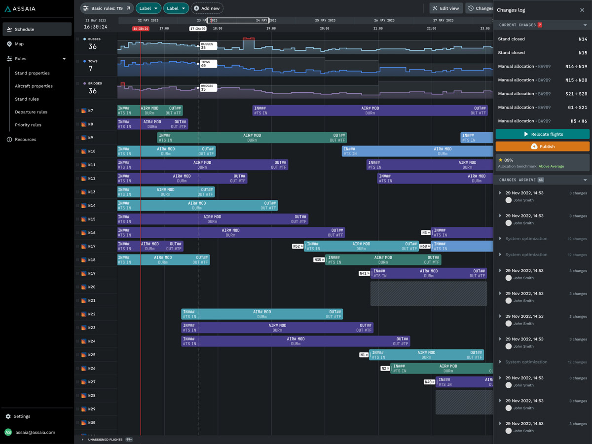 Assaia | StandManager