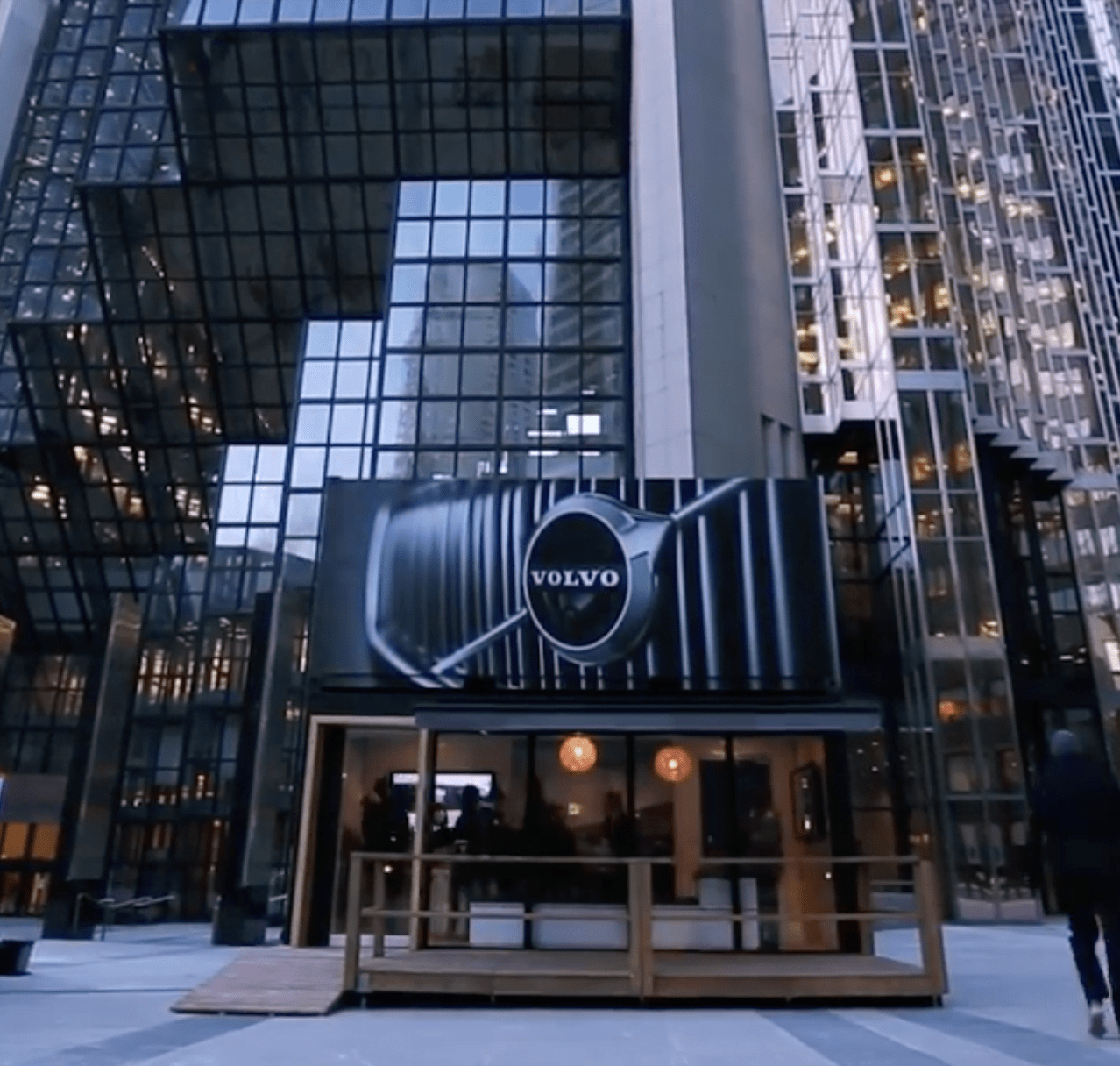 Giant Containers | Our Giant Volvo Canada Container Showroom in Action!