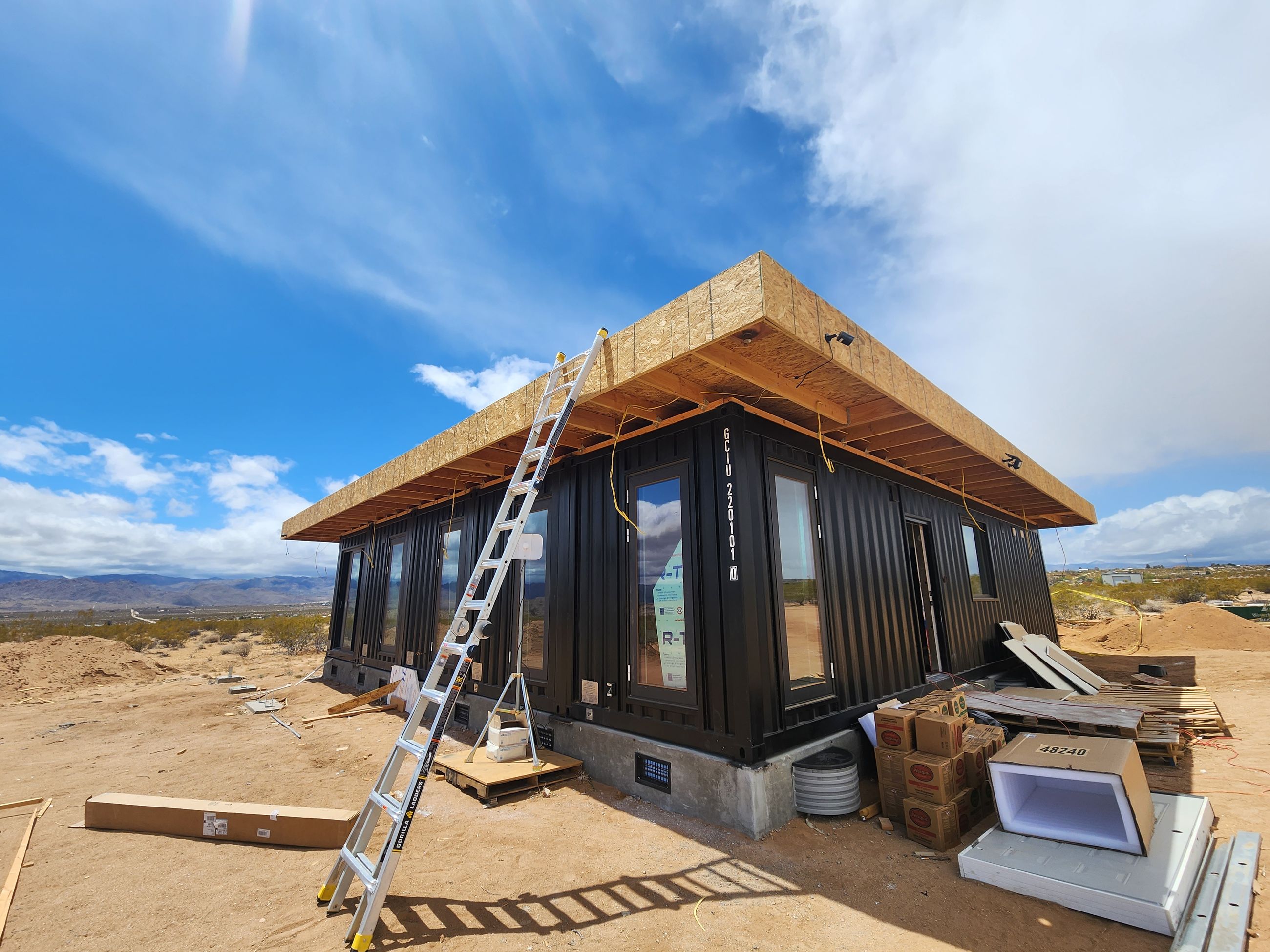 Residential Container builds | Joshua Tree Home