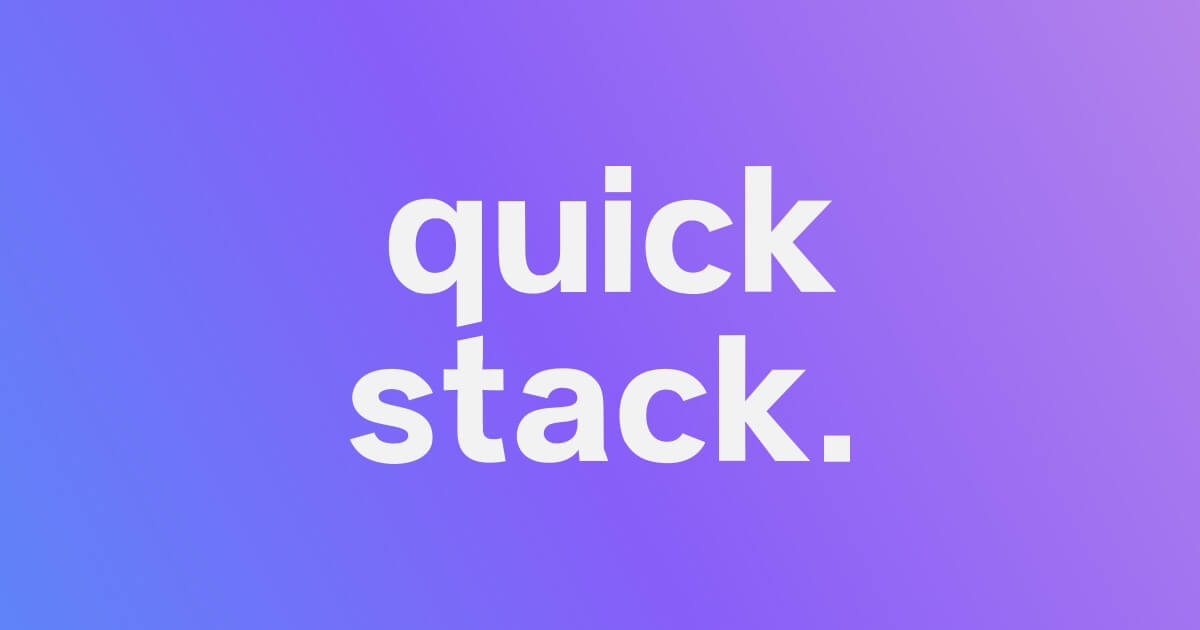 quickstack | Ihre neue Handwerker-Website in nur 10 Tagen