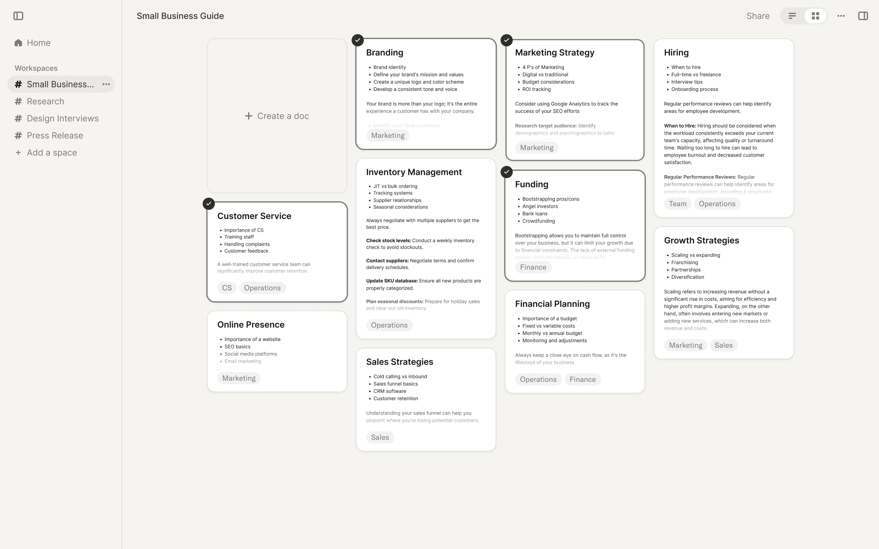 Strut — Turn rough notes into finished content with AI