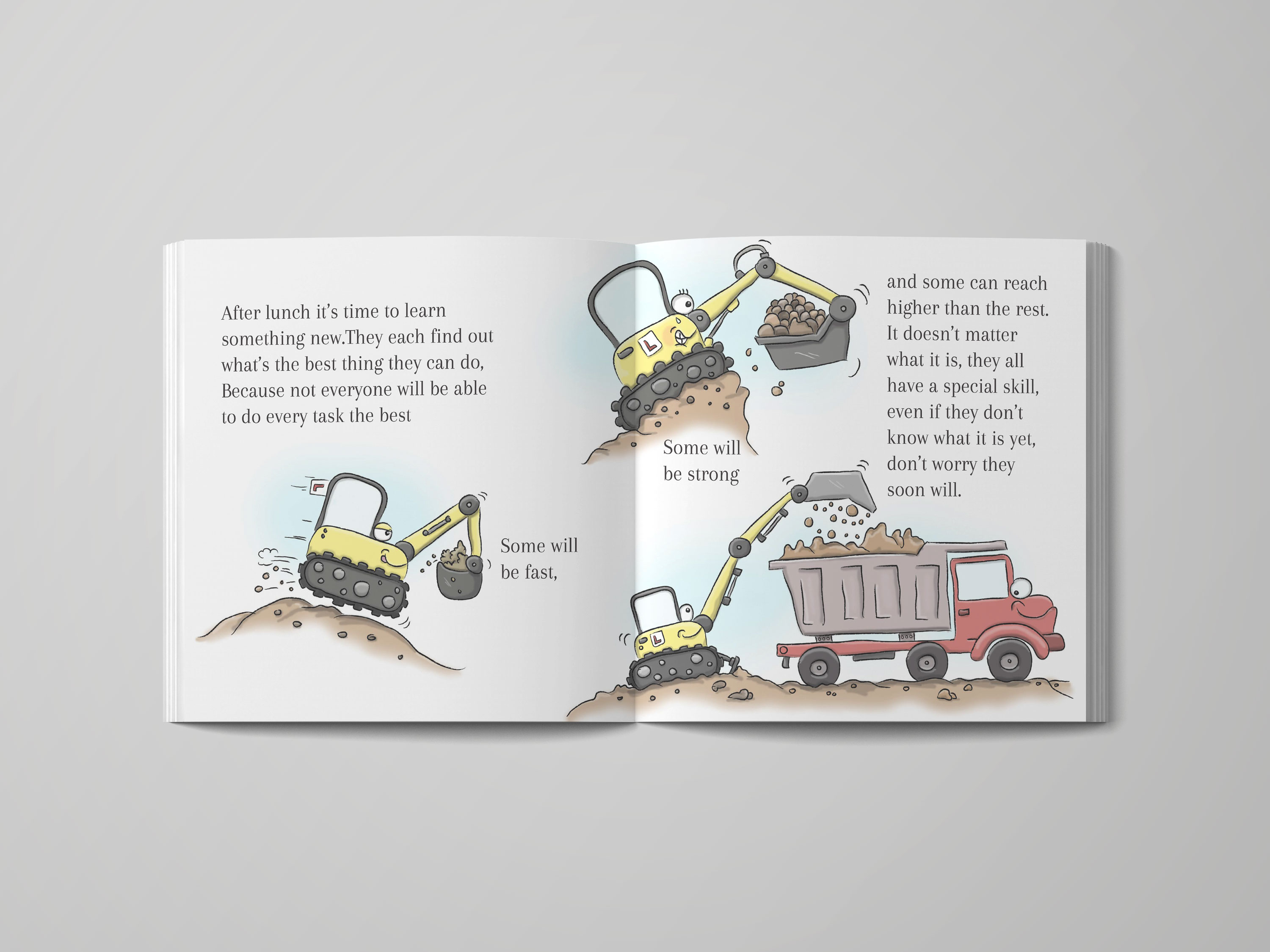 Illustrating a kids book | dollop | websites, branding and illustration