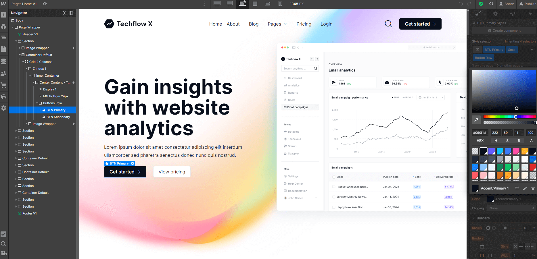Start Here - Techflow X - Webflow Ecommerce website template