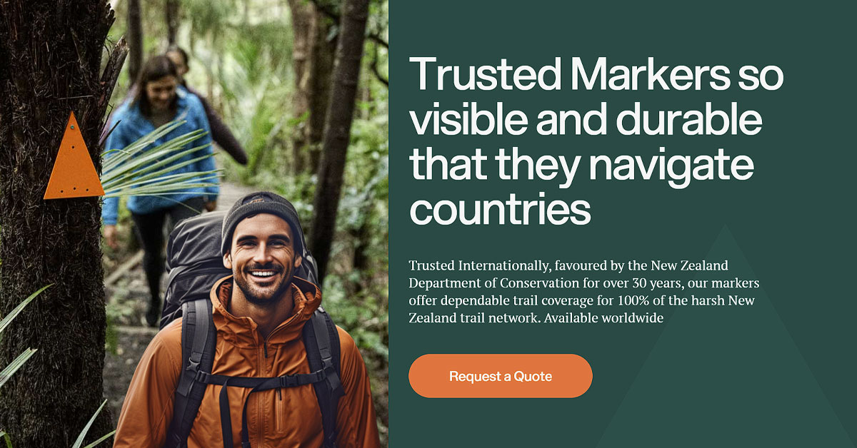 Trail Markers - Made in NZ, Available Worldwide