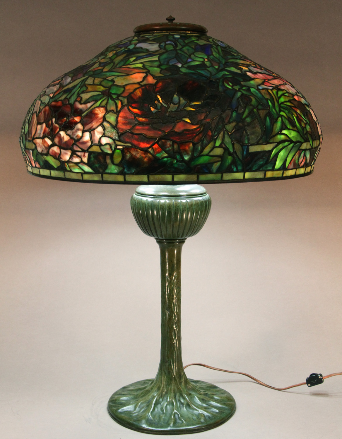 TIFFANY STUDIOS LAMPS & WINDOWS RESTORATION
