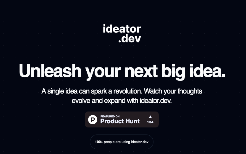 ideator.dev Full Review & Comparisons | Nextool.ai