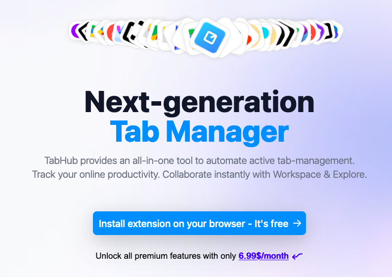 TabHub Full Review & Comparisons | Nextool.ai