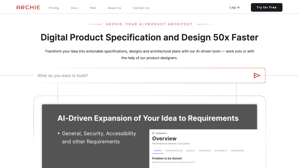 Archie AI Full Review & Comparisons | Nextool.ai