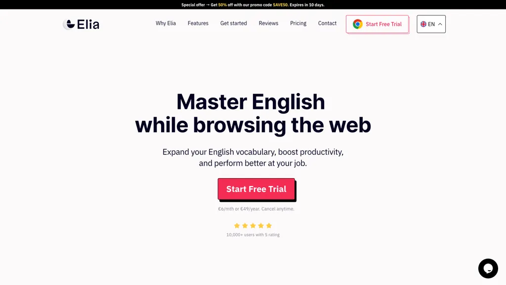 Elia Full Review & Comparisons | Nextool.ai