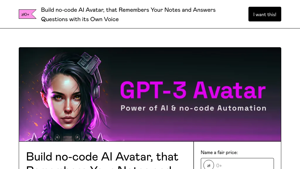GPT-3 AI Avatar Full Review & Comparisons | Nextool.ai