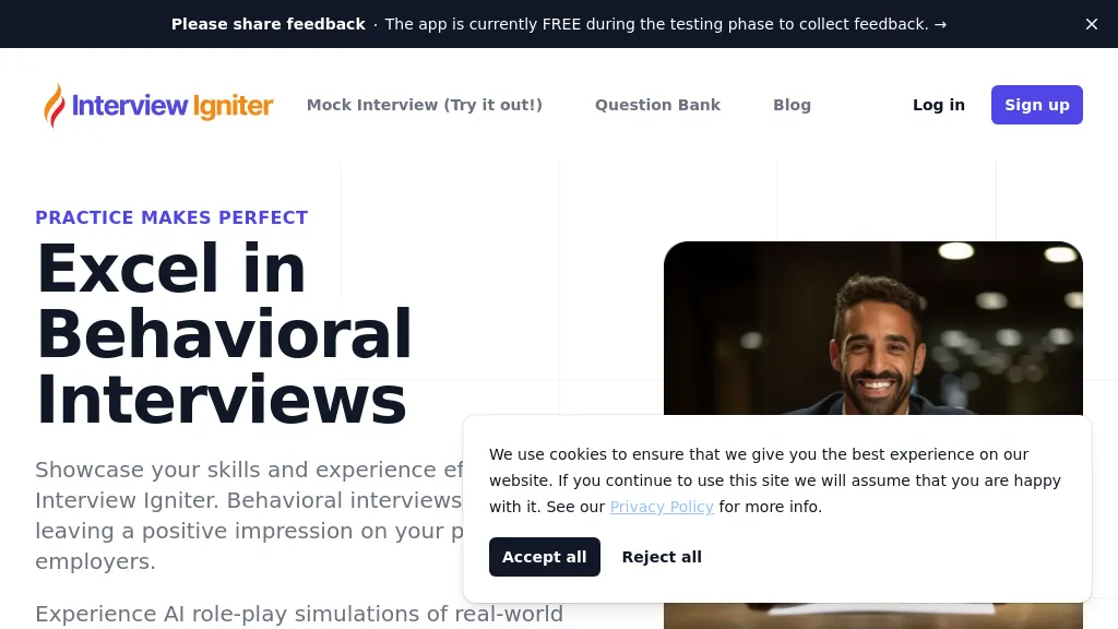 Interviewigniter Full Review & Comparisons | Nextool.ai