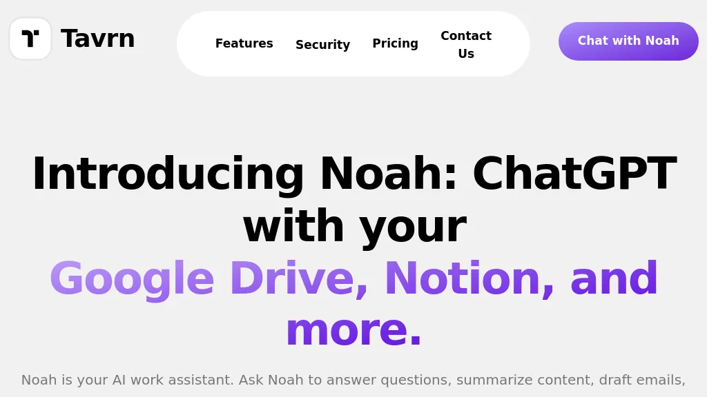 Noah AI Full Review & Comparisons | Nextool.ai
