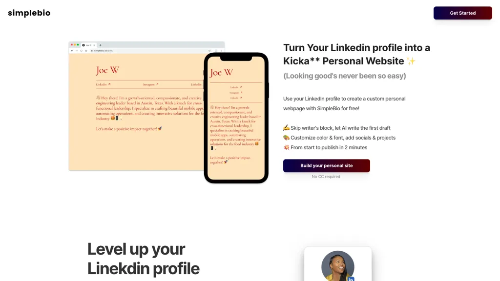 Simplebio Full Review & Comparisons | Nextool.ai
