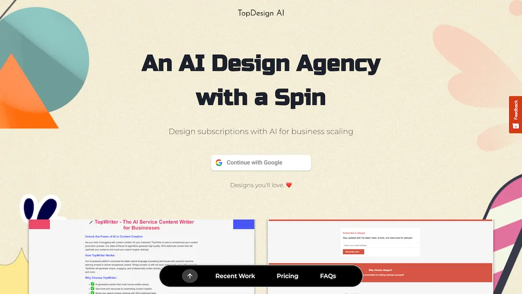TopDesign Full Review & Comparisons | Nextool.ai