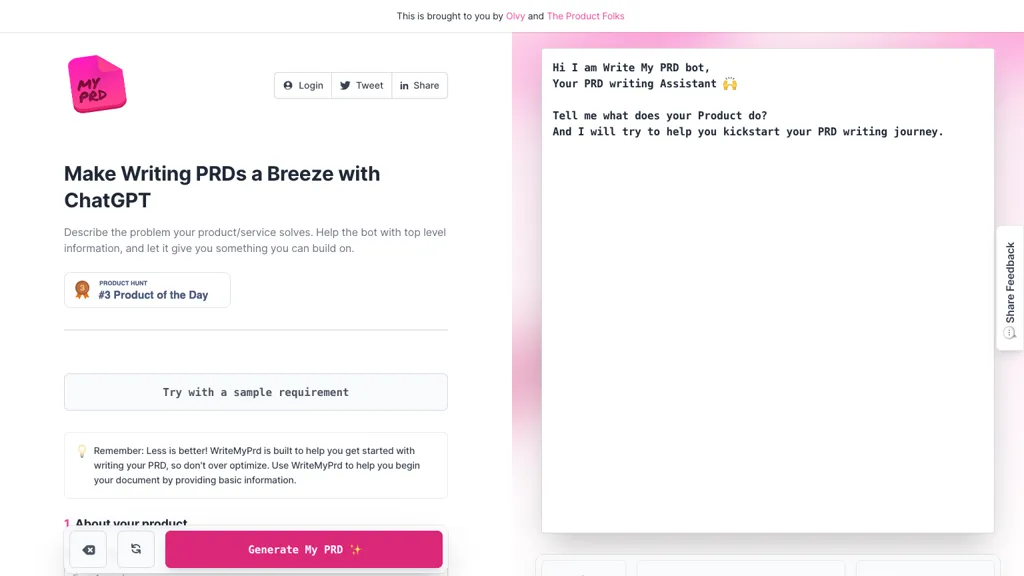 Write My PRD Full Review & Comparisons | Nextool.ai