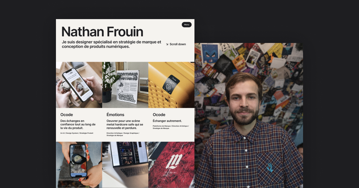 Nathan Frouin - Designer