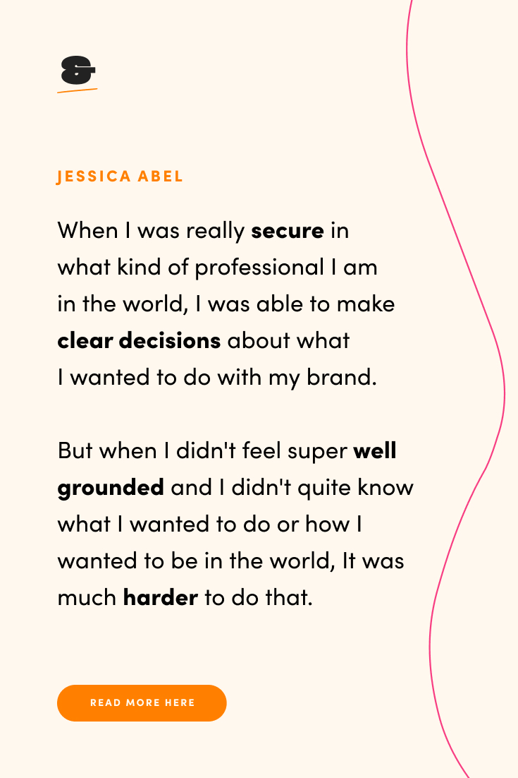 Jessica Abel on standing out, staying punk, and being bold about sharing your work