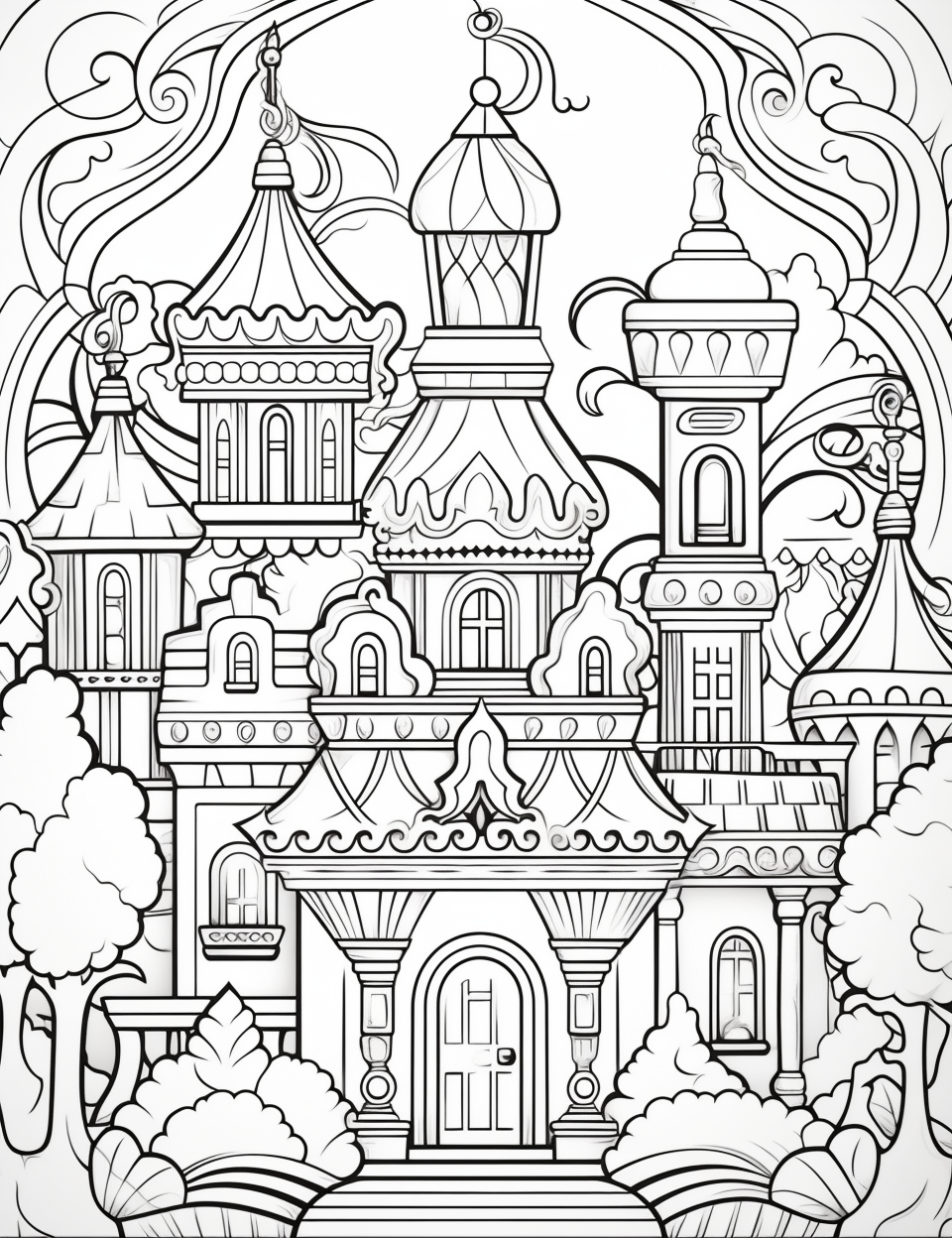 Color Craftables | Coloring Pages | Fun Houses