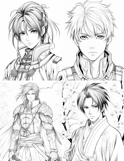 Color Craftables | Coloring Pages | Anime & Manga - Adventure