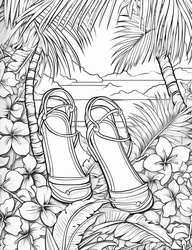 Color Craftables | Coloring Pages | Seasons - Summer