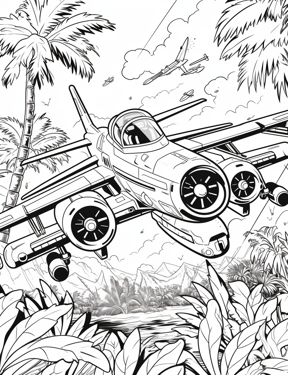 Color Craftables | Coloring Pages | Military & War - Strategies