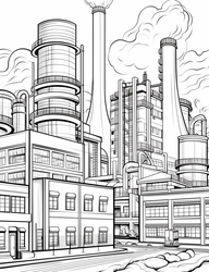 Color Craftables | Coloring Pages | Buildings & Architecture - Modern ...