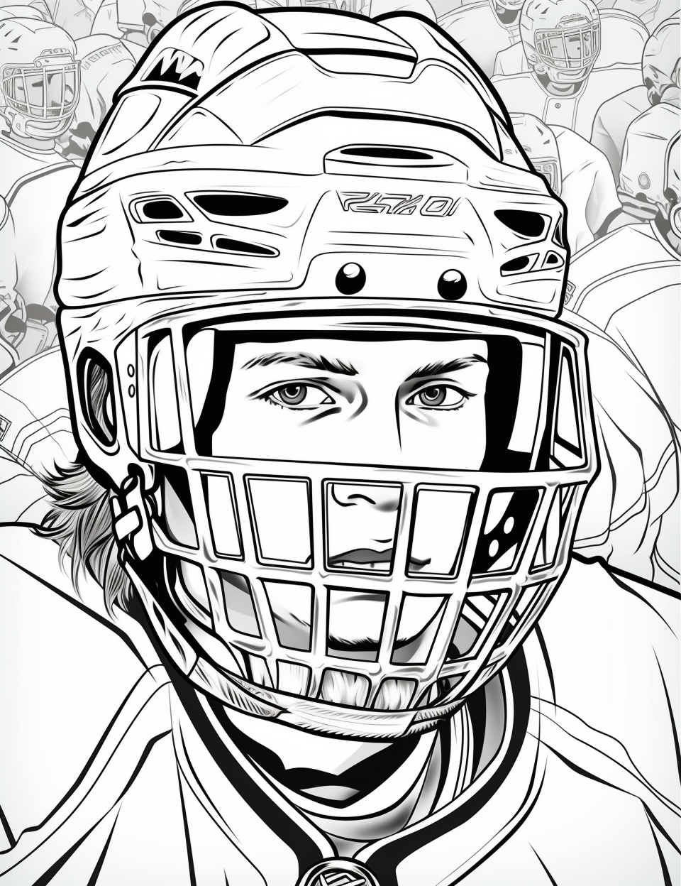 Color Craftables | Coloring Pages | Sports & Athletics - Team Sports ...