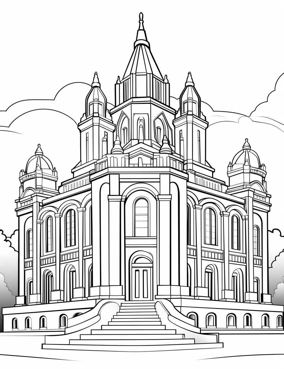 Color Craftables | Coloring Pages | Buildings & Architecture ...