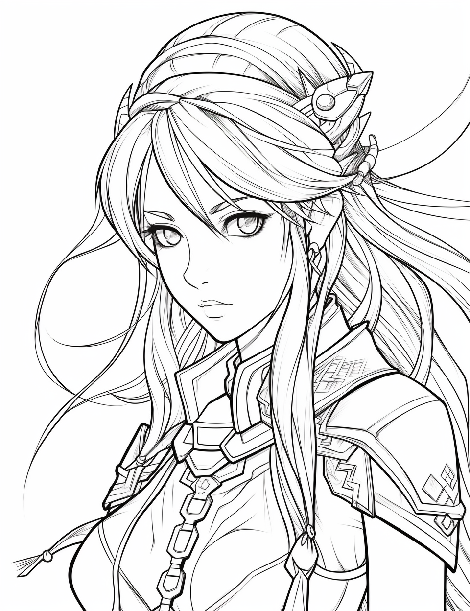 Color Craftables | Coloring Pages | Anime & Manga - Fantasy - Legendary ...