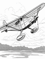 Color Craftables | Coloring Pages | Ultralight Aircraft Coloring Pages