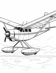 Color Craftables | Coloring Pages | Ultralight Aircraft Coloring Pages