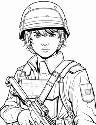 Color Craftables | Coloring Pages | Military & War - Weapons