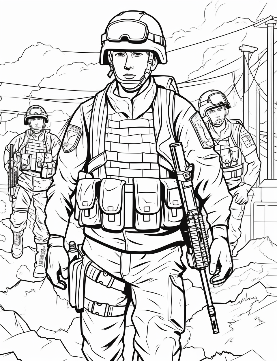 Color Craftables | Coloring Pages | Military & War - Strategies ...