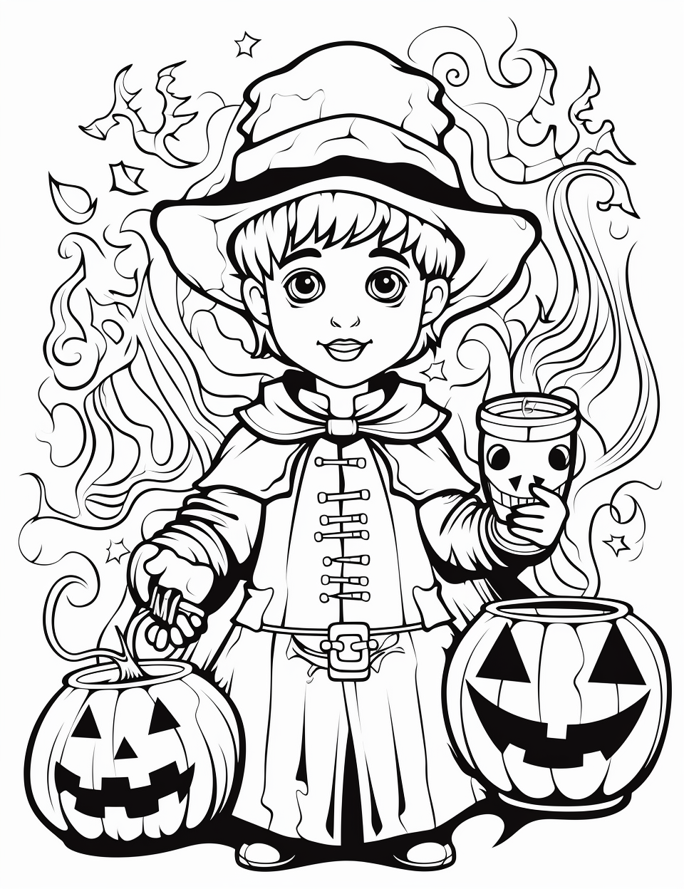 Color Craftables | Coloring Pages | Horror & Gothic - Haunted - Cursed ...