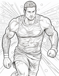 Color Craftables | Coloring Pages | Sports & Athletics - Individual ...