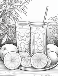 Color Craftables | Coloring Pages | Food & Beverage - Drinks