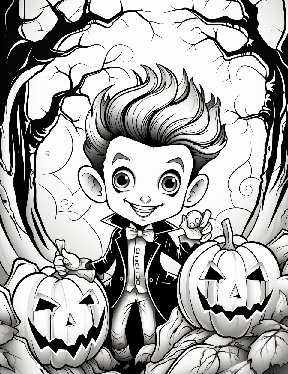 Color Craftables | Coloring Pages | Holiday - Halloween - Vampires