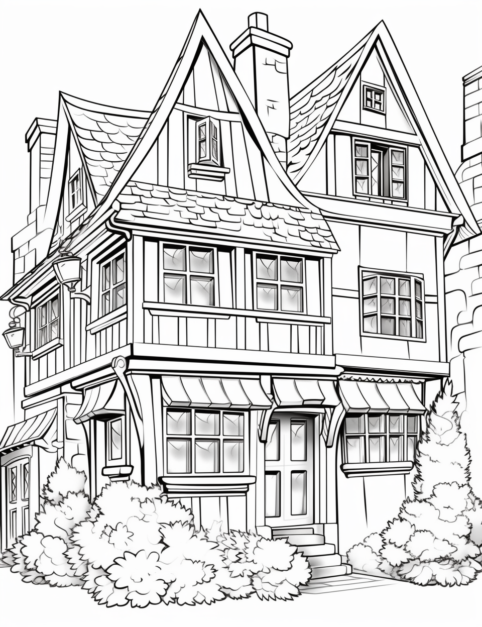 Color Craftables | Coloring Pages | Buildings & Architecture ...