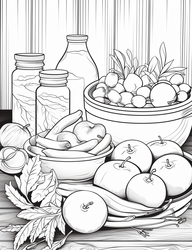 Color Craftables | Coloring Pages | Food & Beverage - Cooking Scenes ...