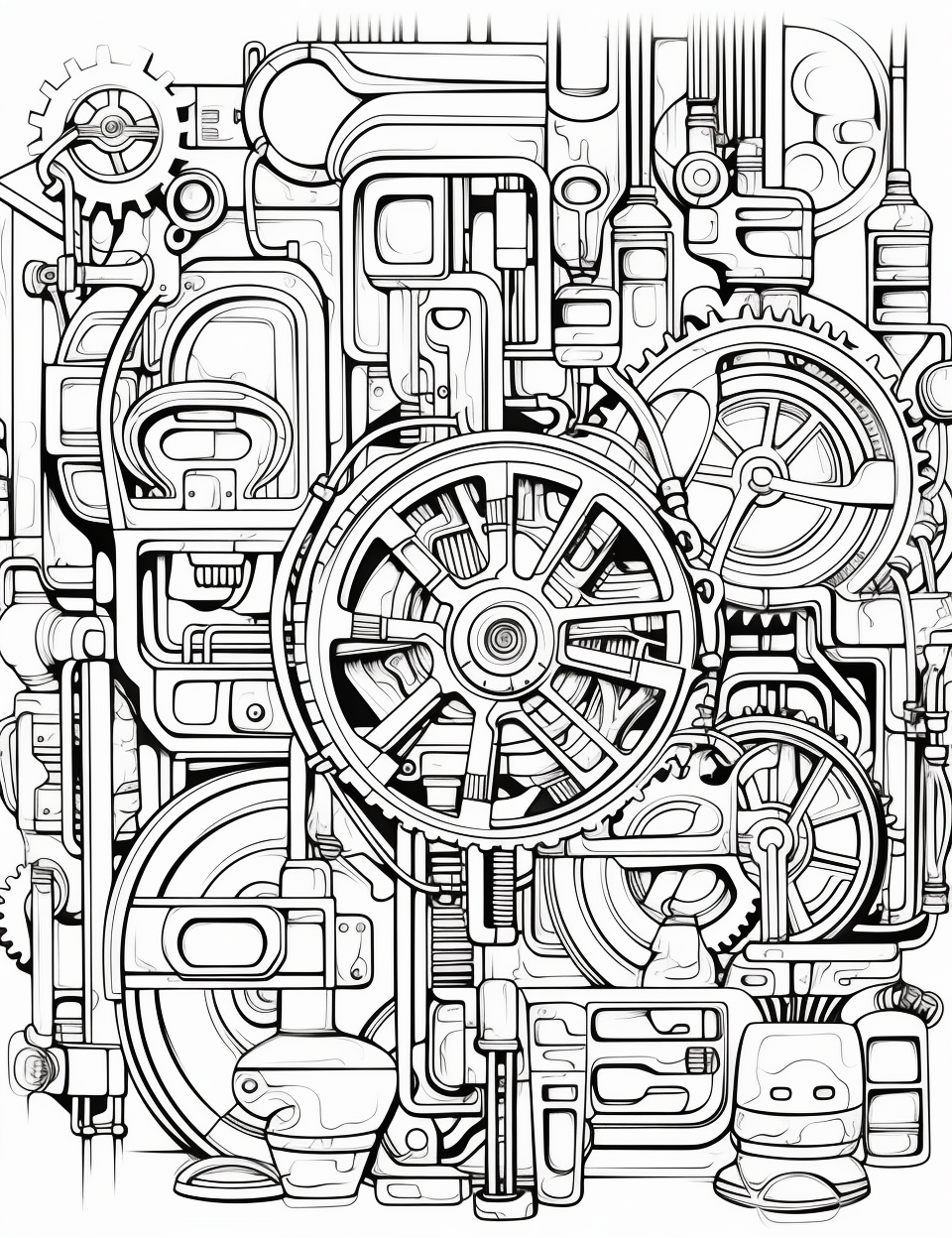 Color Craftables | Coloring Pages | Objects - Electronics - Headphones