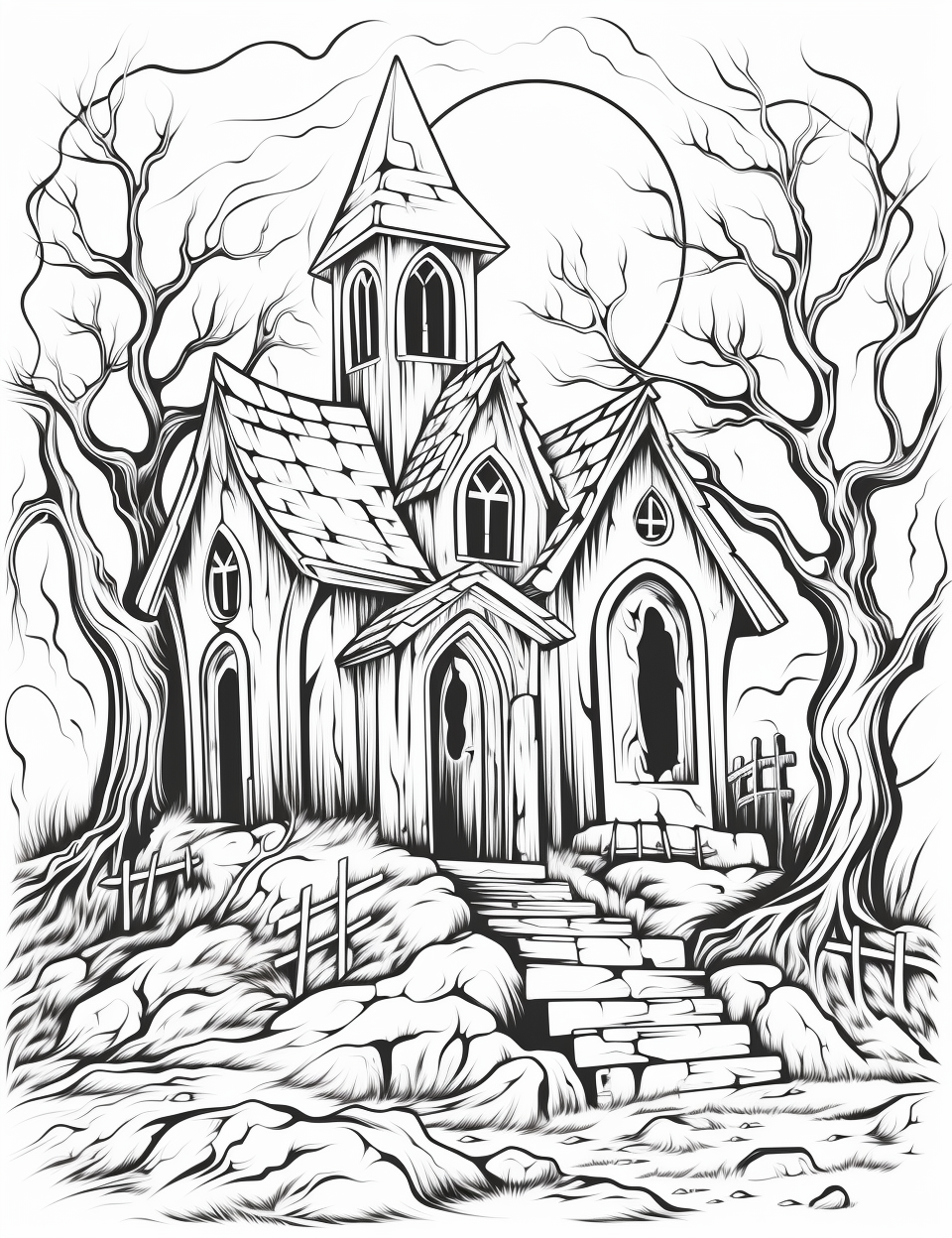 Color Craftables | Coloring Pages | Horror & Gothic - Dark Fantasy ...
