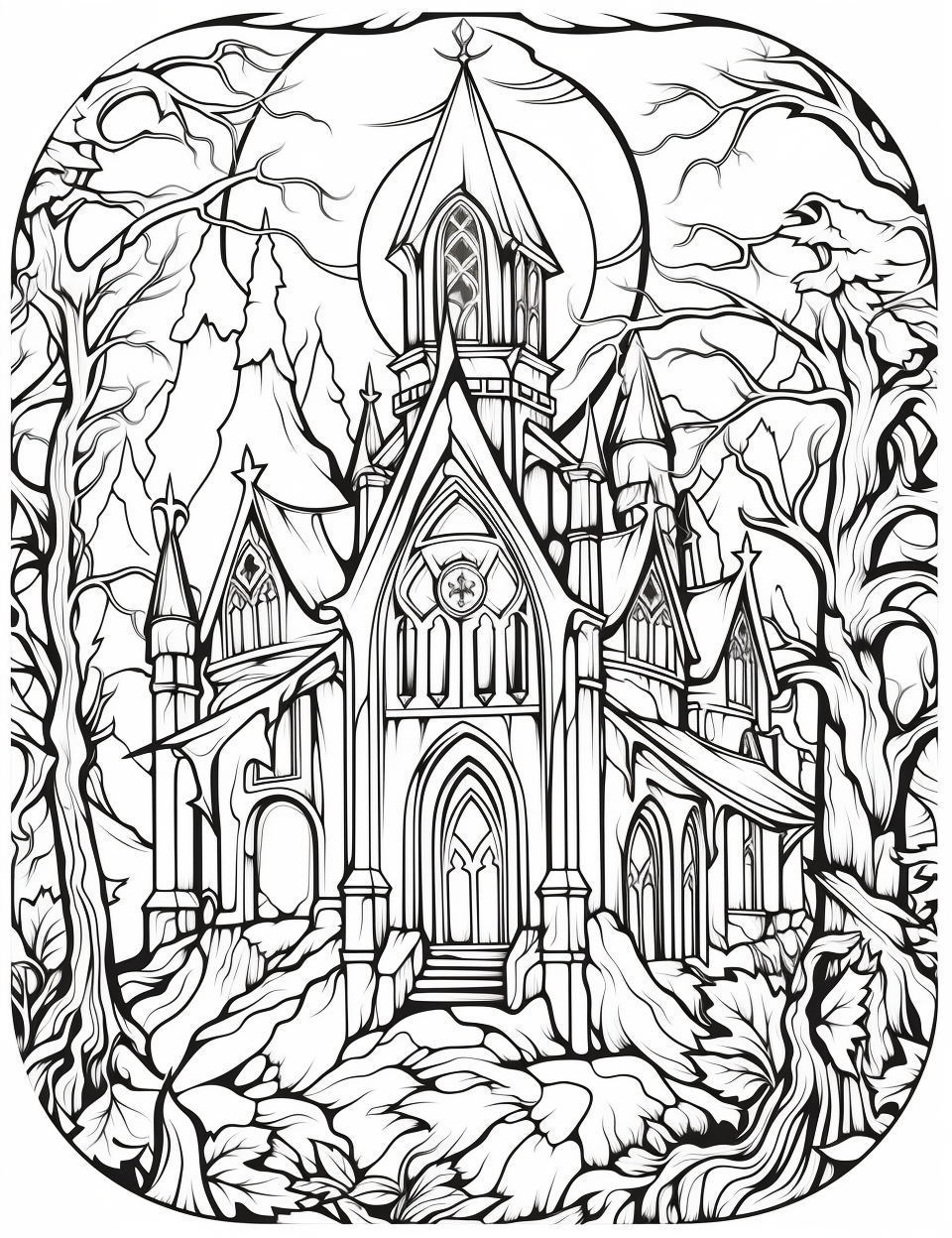 Color Craftables | Coloring Pages | Horror & Gothic - Dark Fantasy ...