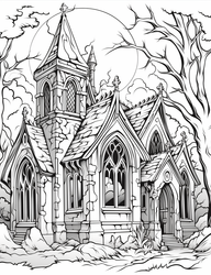 Color Craftables | Coloring Pages | Horror & Gothic - Dark Fantasy ...