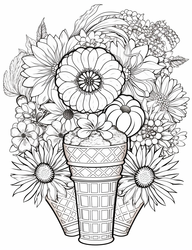 Color Craftables | Coloring Pages | Seasons - Summer