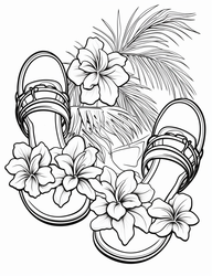 Color Craftables | Coloring Pages | Seasons - Summer