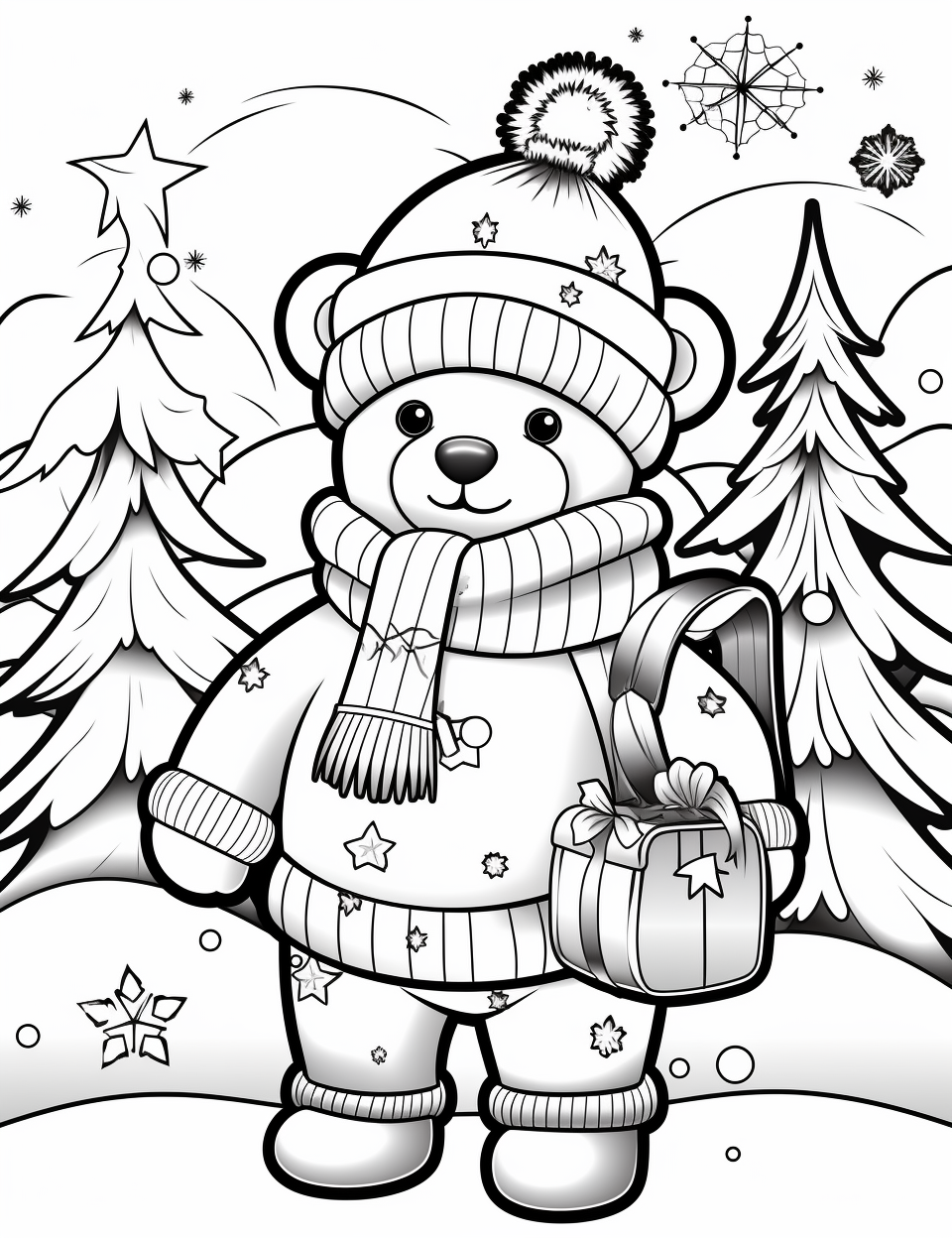 Color Craftables | Coloring Pages | Seasons - Winter - Snowman