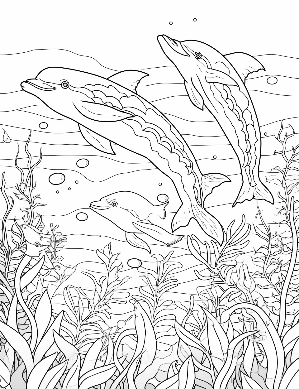 Color Craftables | Coloring Pages | Animal - Aquatic