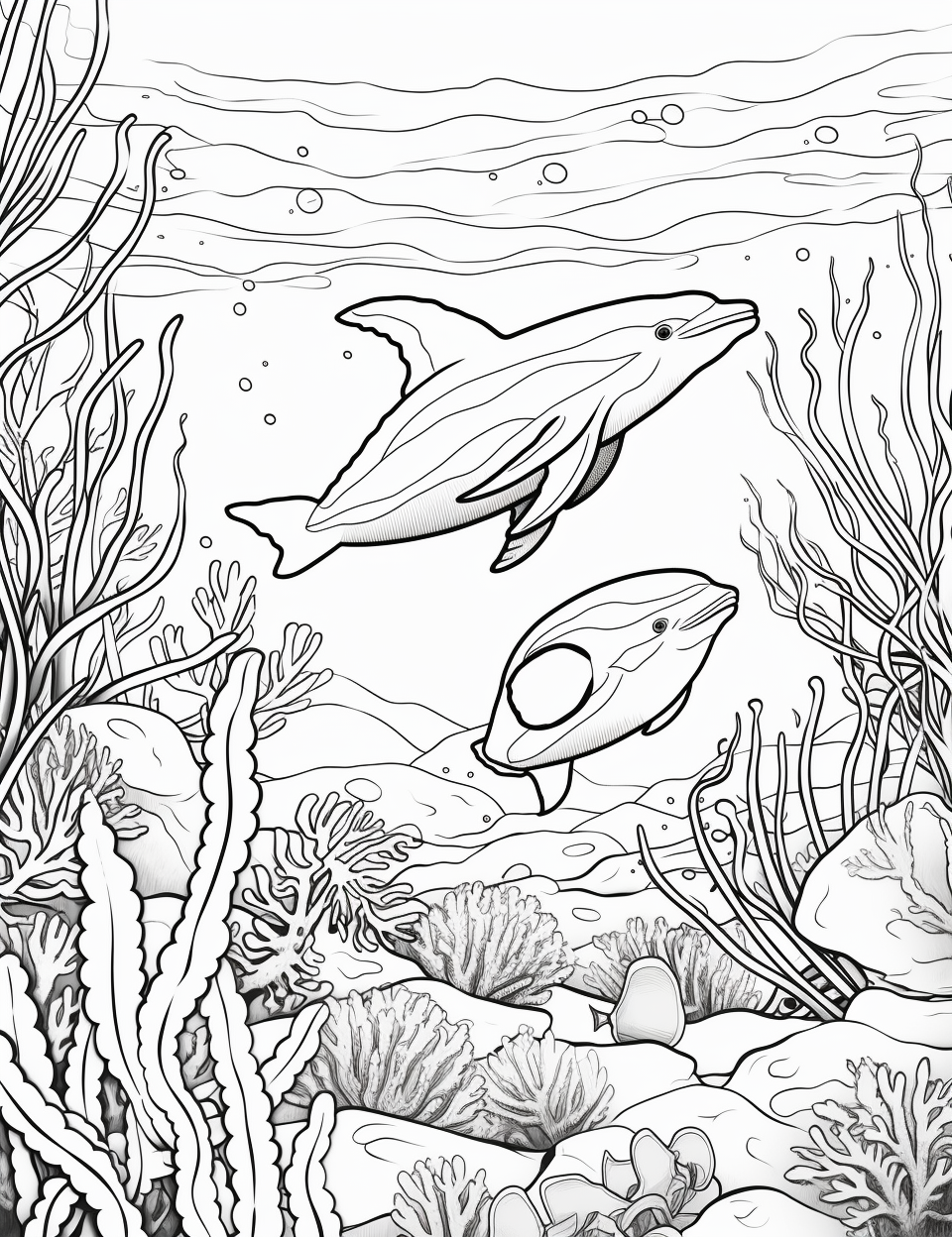 Color Craftables | Coloring Pages | Animal - Aquatic