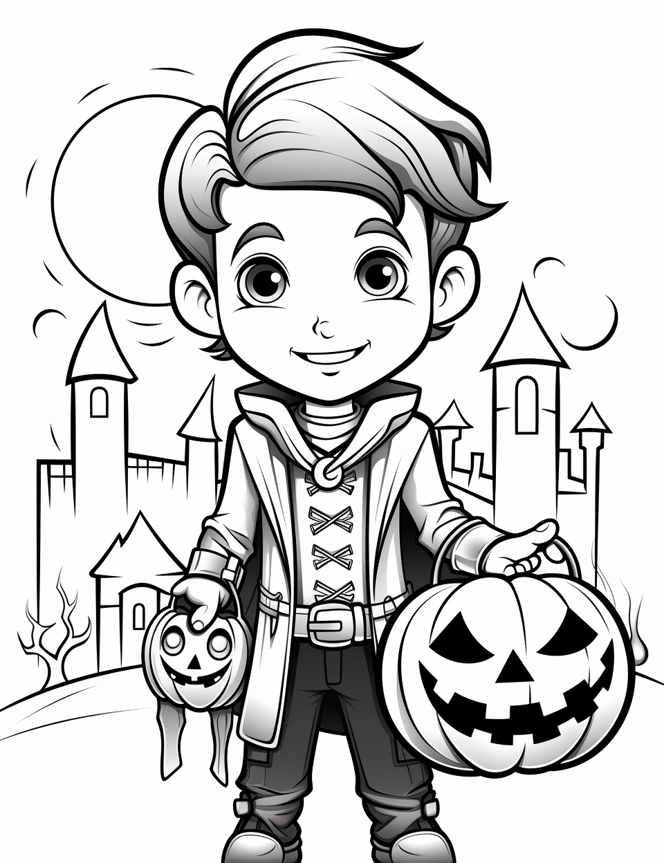 Color Craftables | Coloring Pages | Holiday - Halloween - Vampires